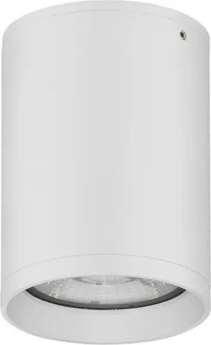 NV 9136179 Venkovní stropní svítidlo DARA bílý hliník skleněný difuzor LED 9W 3000K 100-240V 120st. IP54 - NOVA LUCE