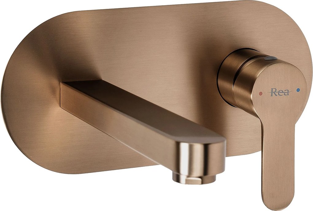 Rea, Podomítková vanová baterie REA Arcos Brush Copper, REA-B6976
