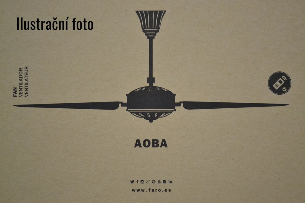 FARO 33349 AOBA, stropní ventilátor