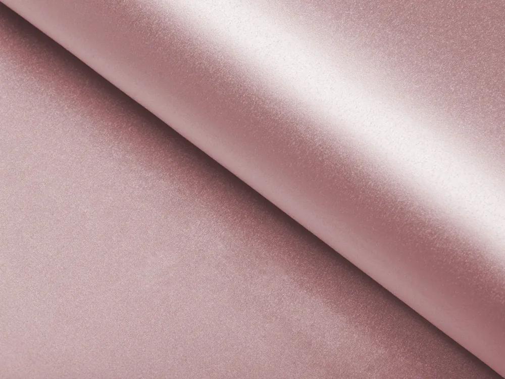 Biante Saténový čtvercový ubrus polyesterový Satén LUX-008 Starorůžový 130x130 cm