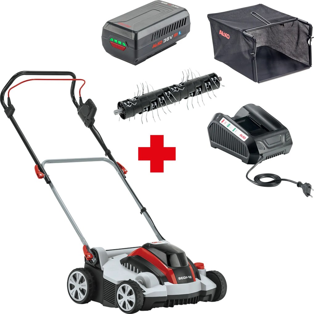 AL-KO SF 4036 Li 36V SET - akumulátorový provzdušňovač (s 4,0 Ah akumulátorem a nabíječkou)
