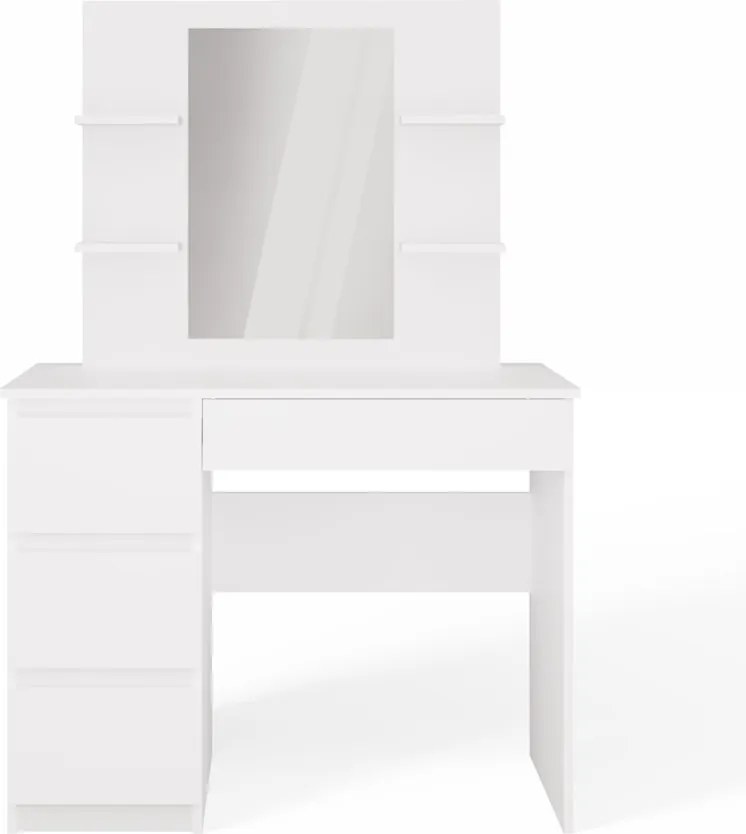 Toaletní stolek Marina Mijas 98,4 cm bílý levý