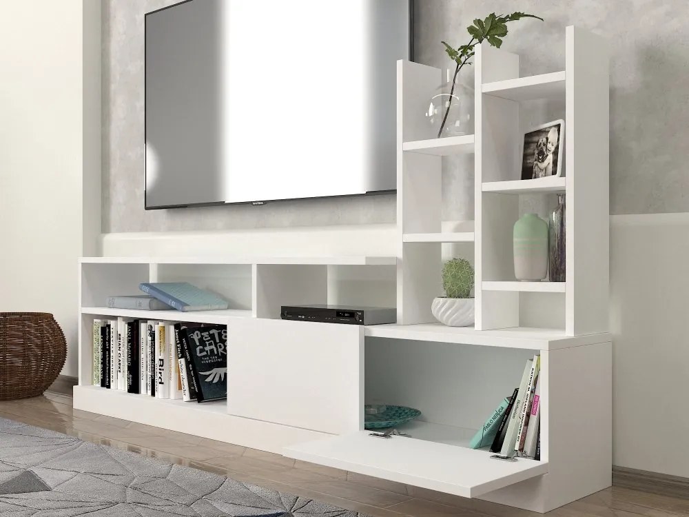 TV stěna / Sestava pod TV Dolunay - White