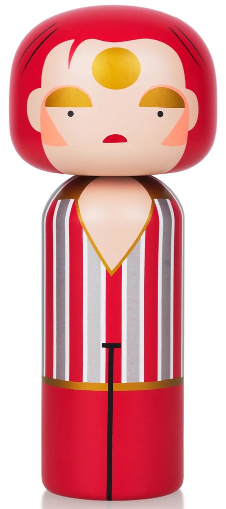 Lucie Kaas designové figurky Kokeshi Dolls Ziggy Stardust Large