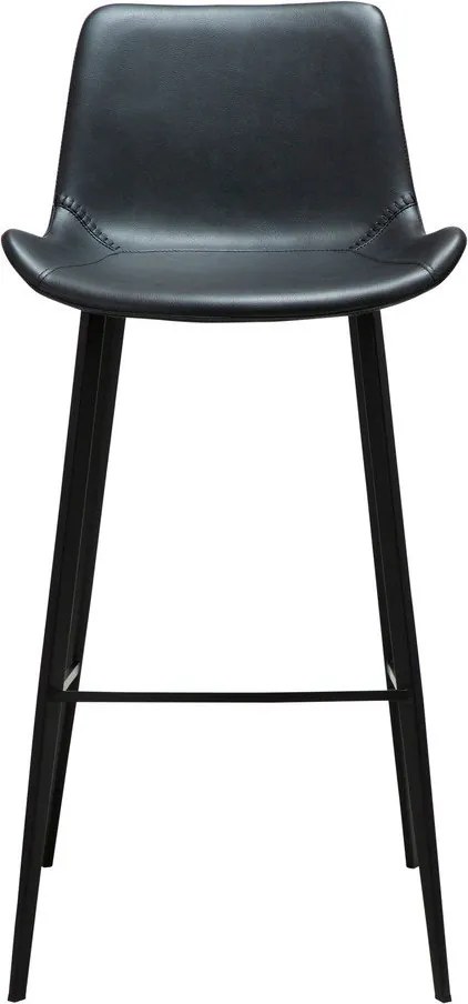 Černá barová židle (výška sedáku 74,5 cm) Hype – DAN-FORM Denmark