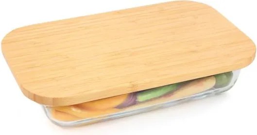 TESCOMA Skleněná zapékací mísa s poklopem ONLINE 31 x 19 cm