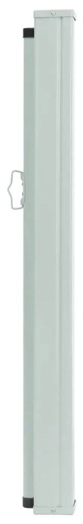 Zatahovací boční markýza / zástěna na terasu 100 x 300 cm hnědá - Default Title