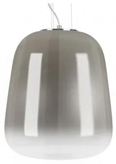 Závěsné svítidlo CONE LEITMOTIV 38,5 cm skleněné, kouřové Present time LM1962GY