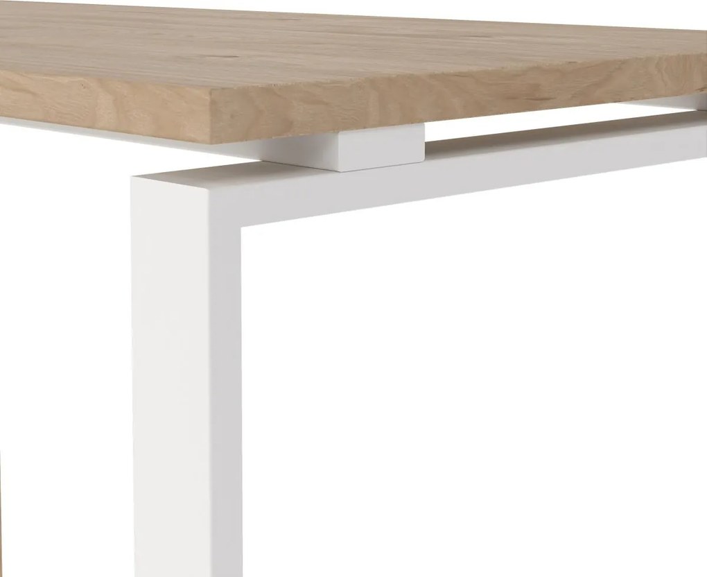 FALCO Psací stůl rohový Sigal 600/03 jackson hickory/bílá