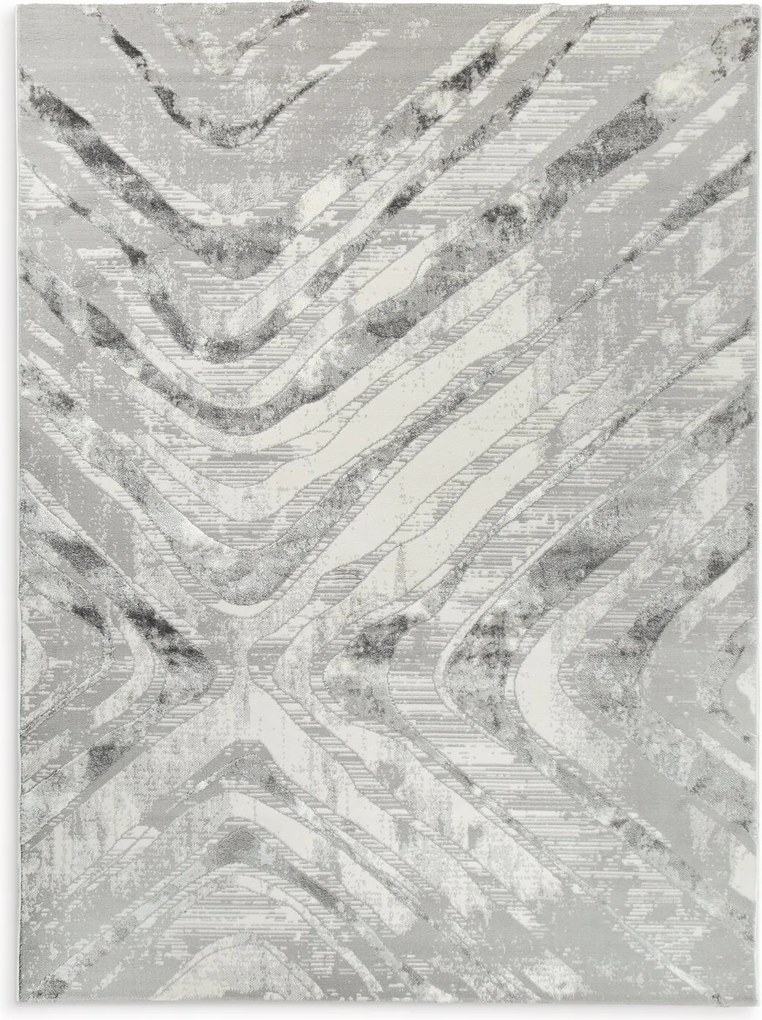 Koberec Monaco4, 120x170 cm, krémový/šedý