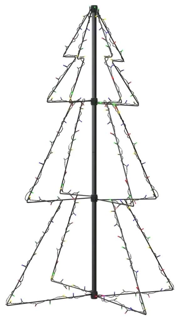 328569 vidaXL Vánoční stromek kužel 160 LED diod dovnitř i ven 78 x 120 cm