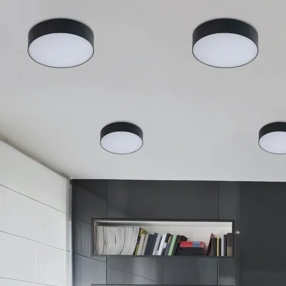 LED stropní svítidlo Monza R 22 4000K černé