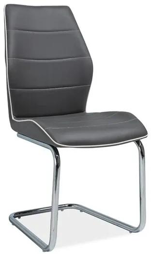 Casarredo Jídelní čalouněná židle H-331 šedá