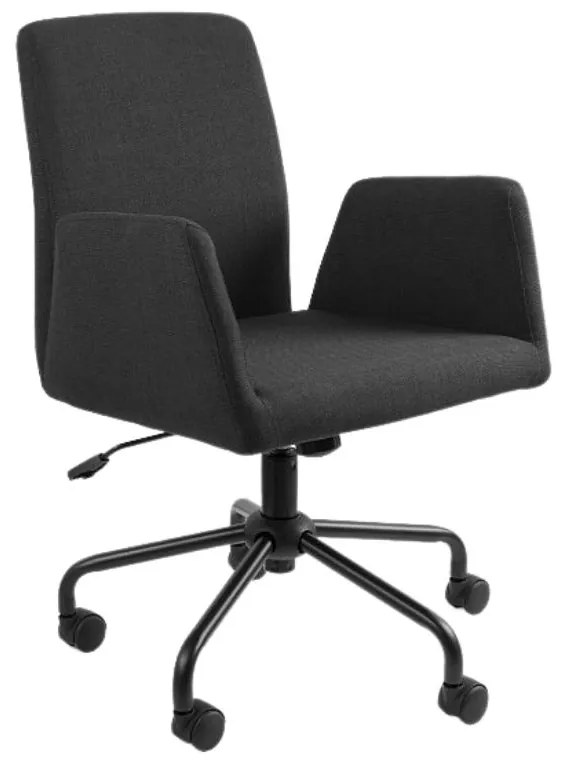 OfficeLab Konferenční židle Bela na kolečkách, černá