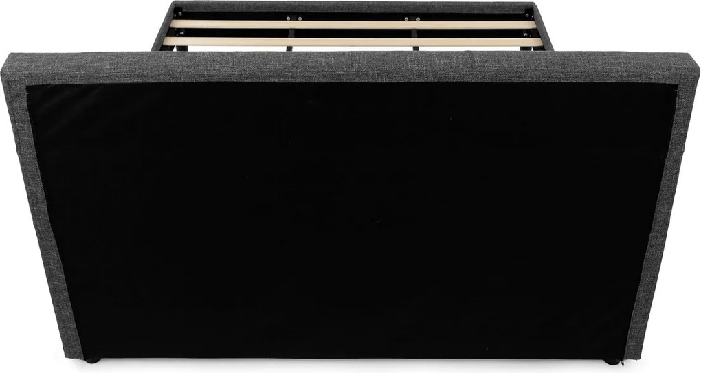 Autronic Čalouněná dvoulůžková postel BED-M180 Barva potahu: Krémová