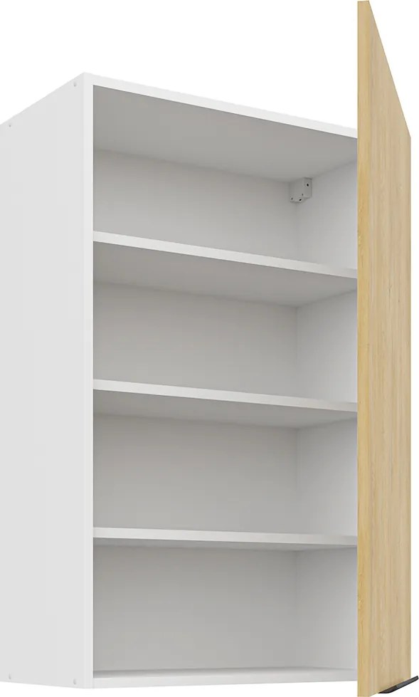 CREMONA bc | horní skříňka 60 G-90 1F policová | 60 cm | VYSOKÁ | bílá/cremona