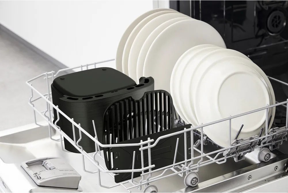 Černá horkovzdušná fritéza Easy Fry & Grill XXL EY801815 – Tefal
