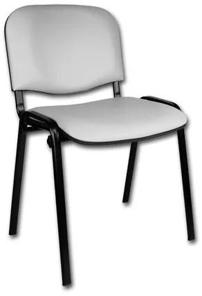 Konferenční židle ISO eko-kůže Hnědá D19 EKO
