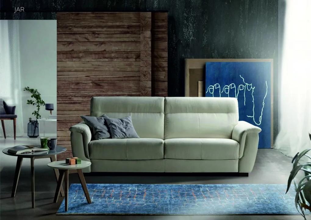 Pregio Italia sofa&relax Luxusní rozkládací pohovka JAR Provedení: 3 místná rozkládací, Vzorník látek: tekno fibra 31 bordeaux