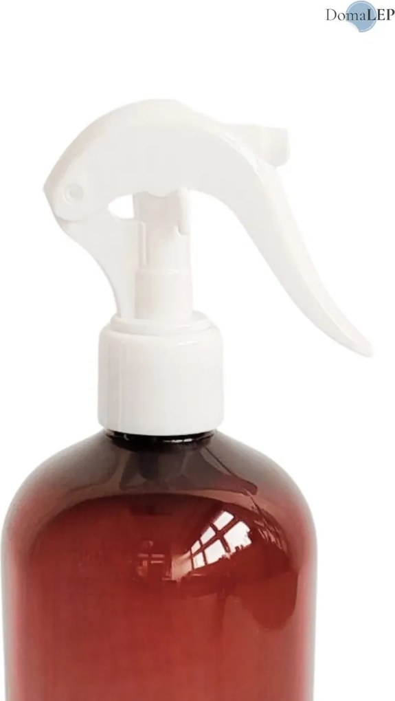 Dávkovač na mýdlo 500 ml hnědý s bílým rozprašovačem MINI BELA