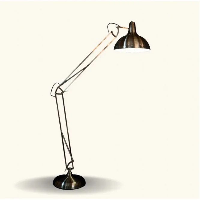 Searchlight EU9092AB Stojanová lampa DELUXE patina