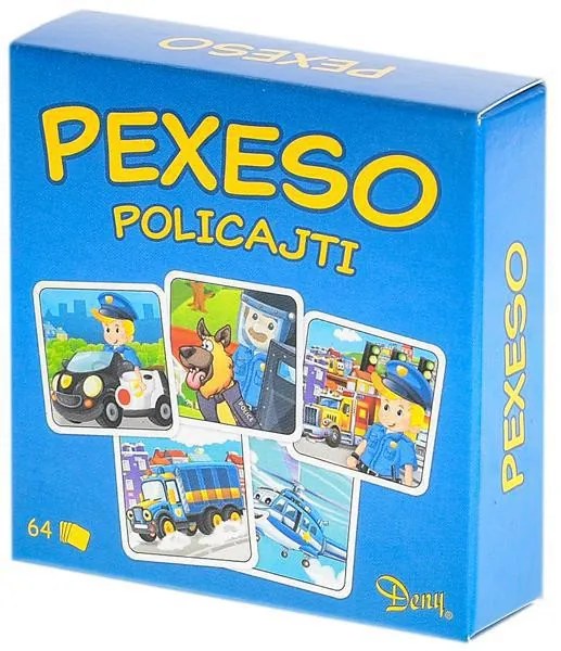 Pexeso Policisté 64 ks