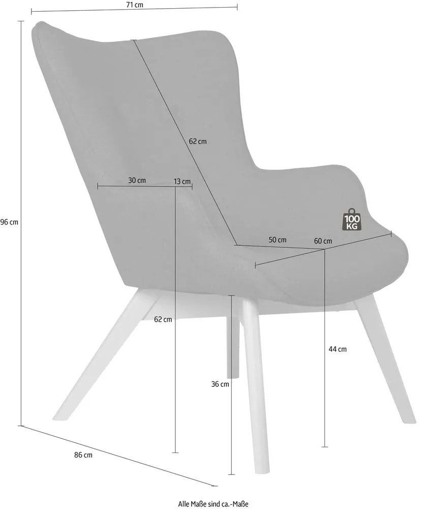 Tmavě zelené křeslo Niko – Ropez