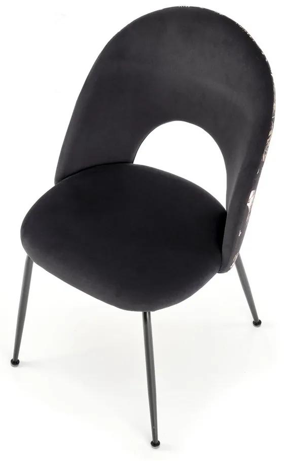 Jídelní židle Neville, černá