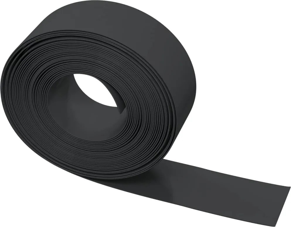 Travní lemy 3 ks černé 10 m 20 cm polyethylen 3155457