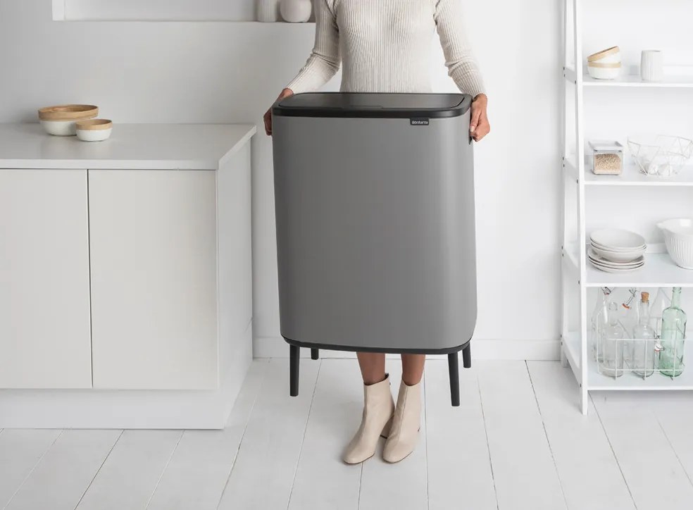 Brabantia BO Touch Bin 2x30L HI minerální šedá