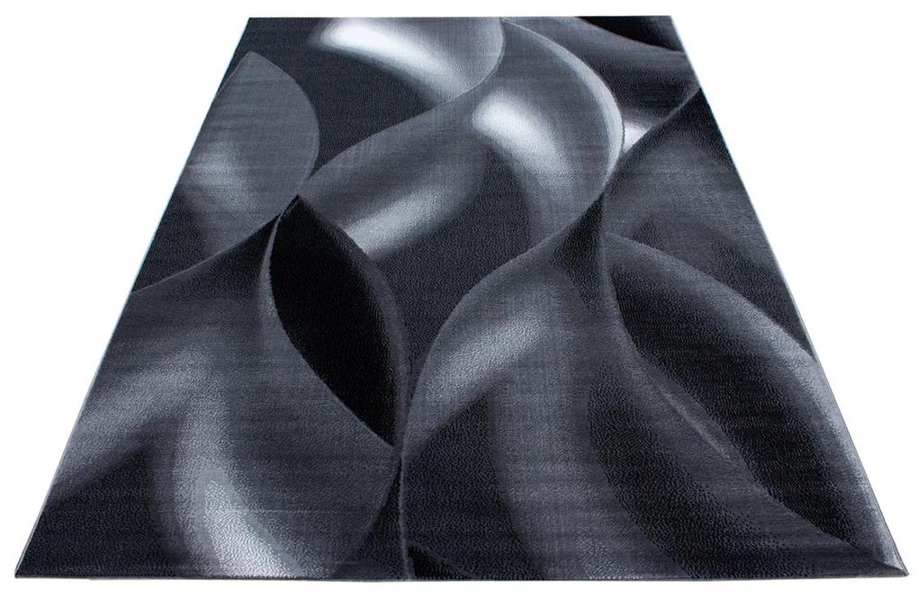 Ayyildiz Kusový koberec PLUS 8008, Černá Rozměr koberce: 240 x 340 cm