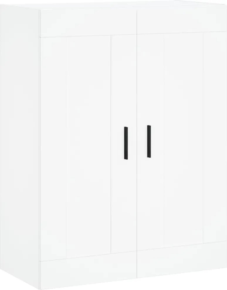 Skříň highboard bílá 69,5 x 34 x 180 cm kompozitní dřevo 3200017