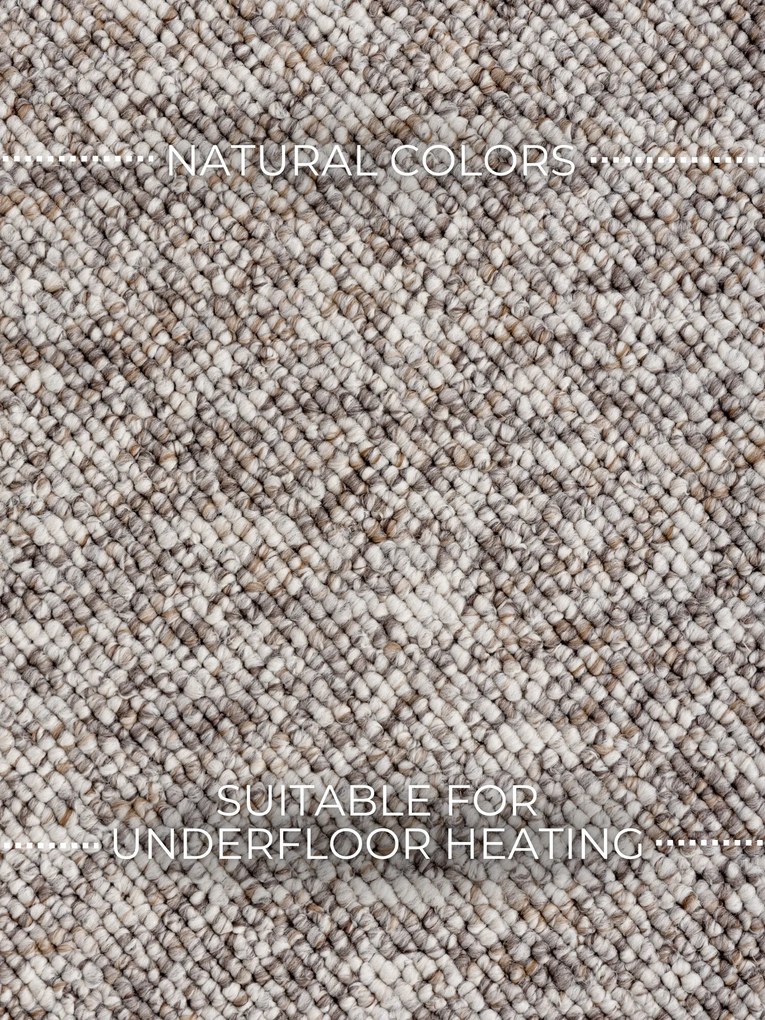 ELLE Decoration, Kusový koberec Wolly Ultra 106229 Taupe z kolekce Elle, 120x170, hnědá, ložnice