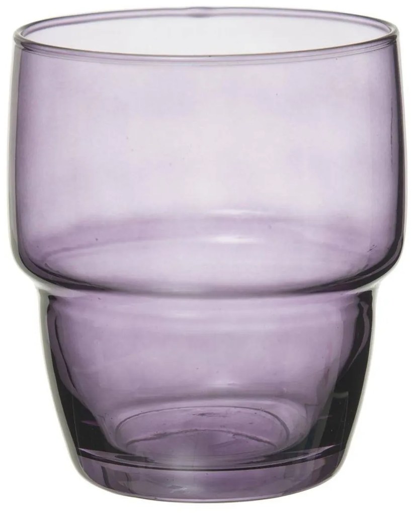 Sada 6 barevných sklenic 280 ml