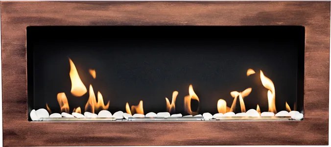BIO FLAME biokrb Easy M Open Patina Měď