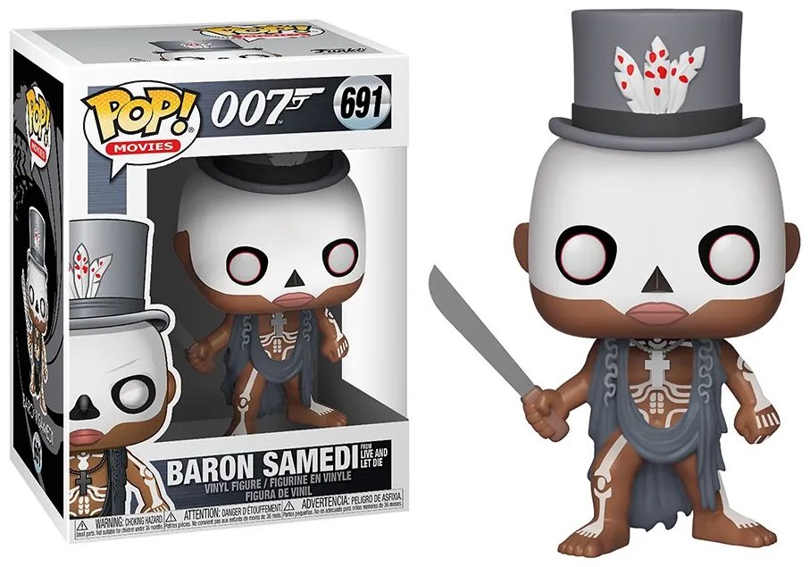 Figurka funko pop! movies james bond 007 - baron samedi live & let die (funko pop 691)