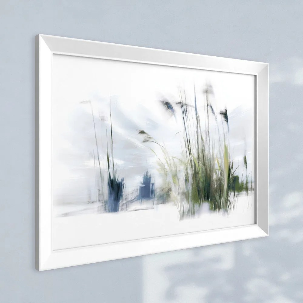 Tištěný obraz s rámem 56x75 cm Blue Grasses – Styler