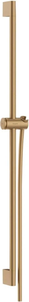 Hansgrohe Unica - Sprchová tyč 96 cm, se sprchovou hadicí, kartáčovaný bronz 24401140