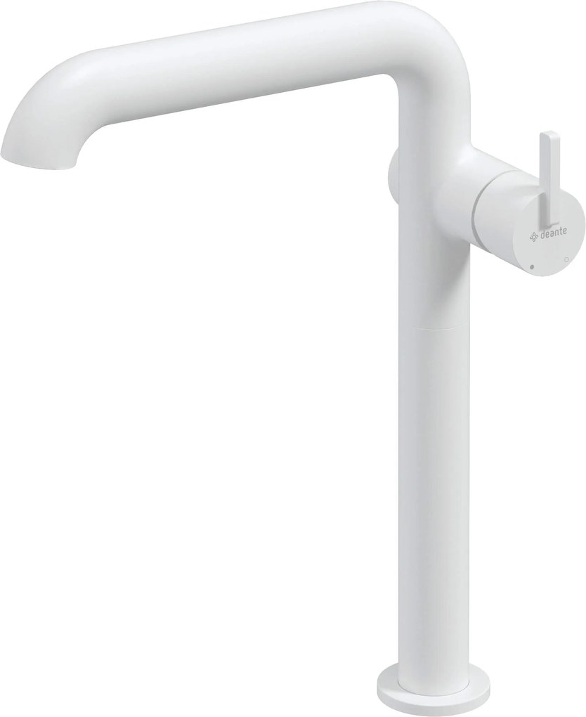 Deante Washbasin tap, tall, s rectangular spout