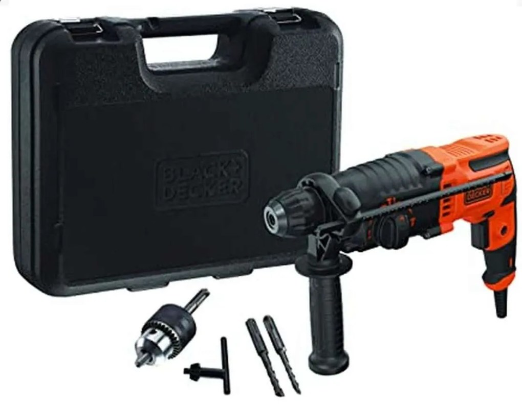 BLACK+DECKER Nářadí - Kombinované kladivo SDS Plus 650 W BEHS01K-QS