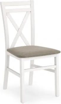Jídelní židle Dariusz, bílá