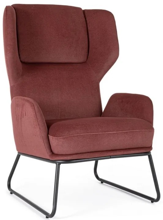 BIZZOTTO Designové křeslo OPHELIA hnědé 0733495