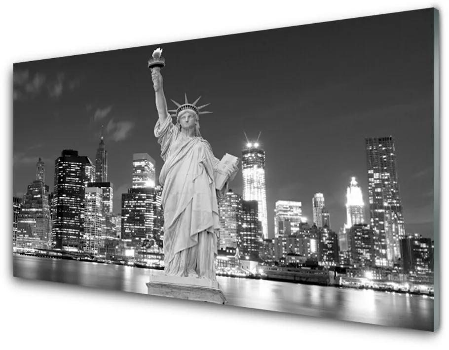 akrylový obraz Socha Svobody New York 140x70 cm