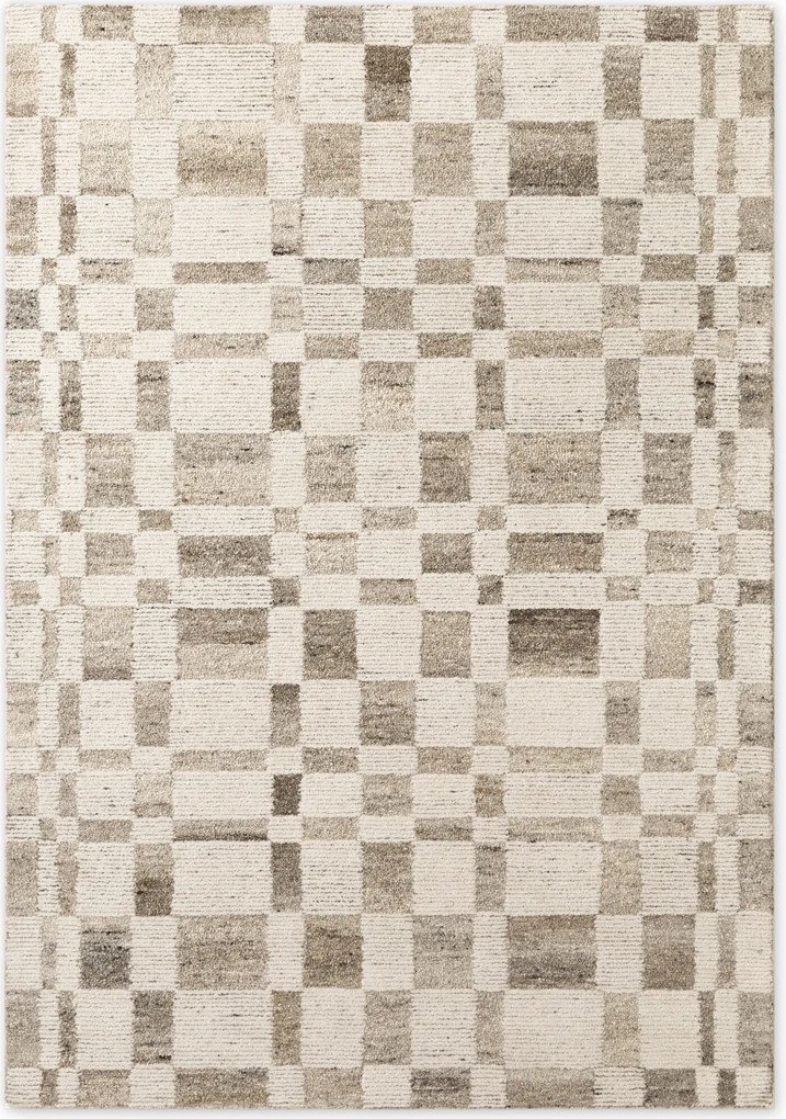 Vikosa, Kusový koberec Vikosa Boho 106277 Natural Cream Brown, 160x230, hnědá, ložnice