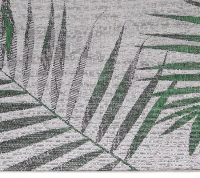 Šňůrkový koberec Sunny palma zelený