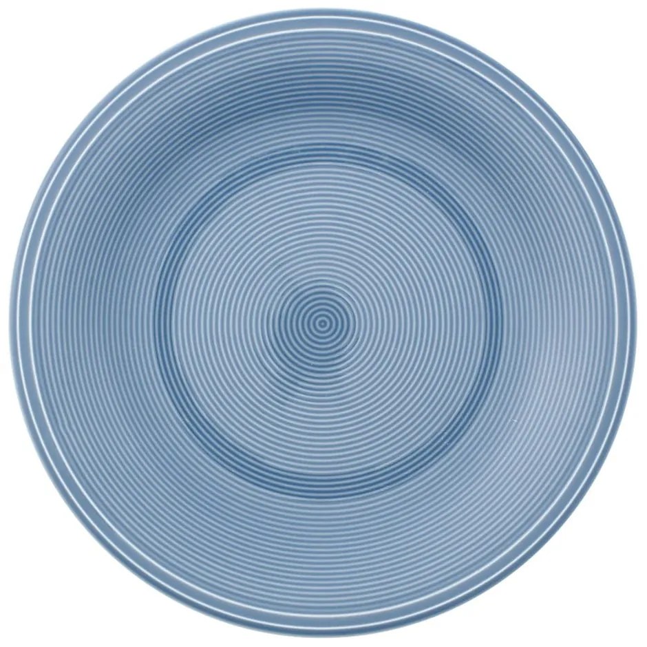 Modrý porcelánový talíř Villeroy & Boch Like Color Loop, ø 28 cm