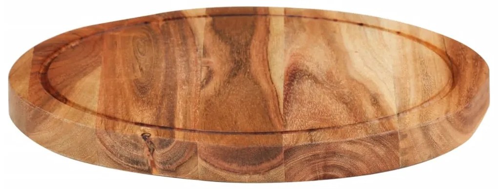 Prkénko na krájení Ø 30 x 2,5 cm masivní akáciové dřevo - Default Title