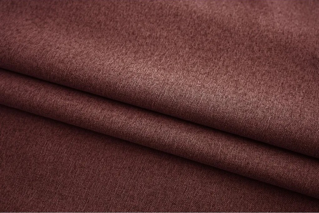 Zatemňovací závěs NEREO 140x250 cm, hnědý Zavěšení: Kovové kroužky
