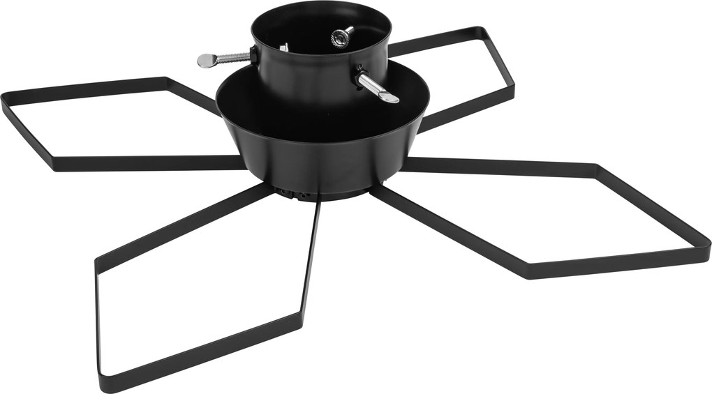 Livarno Home Kovový stojan na vánoční stromek (černá)
