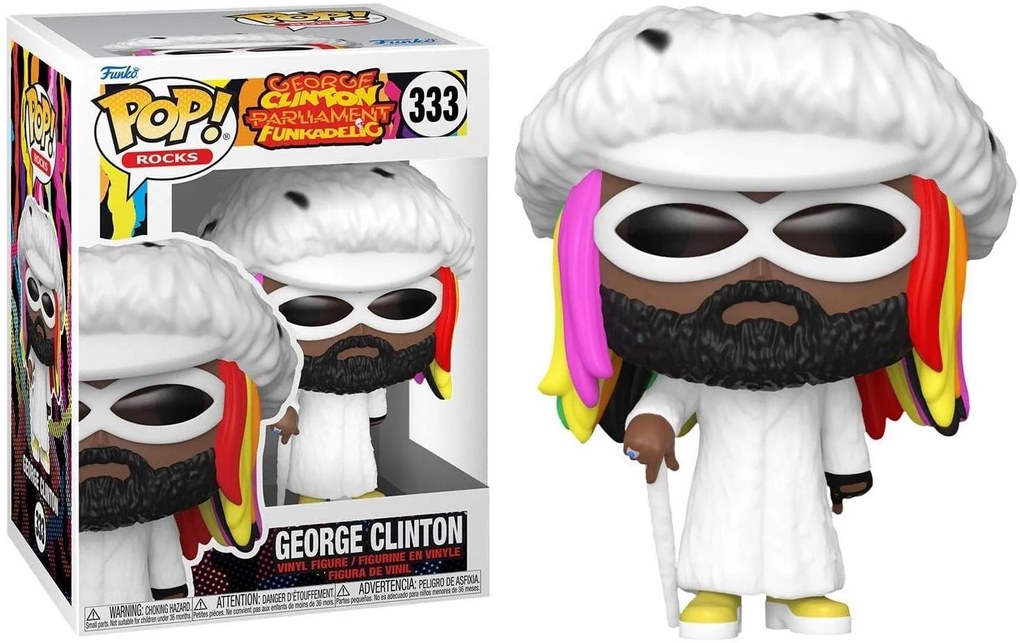 Figurka funko pop! george clinton parliament funkadelic george clinton 333